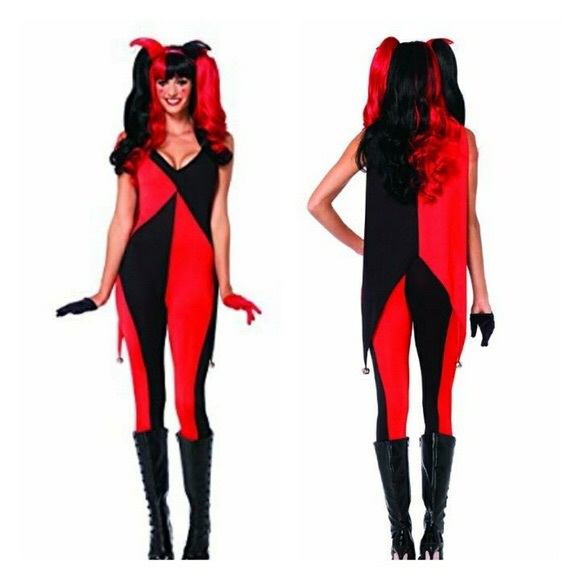 Leg Avenue | Other | Leg Avenue Jingle Jester Halloween Costume L ...